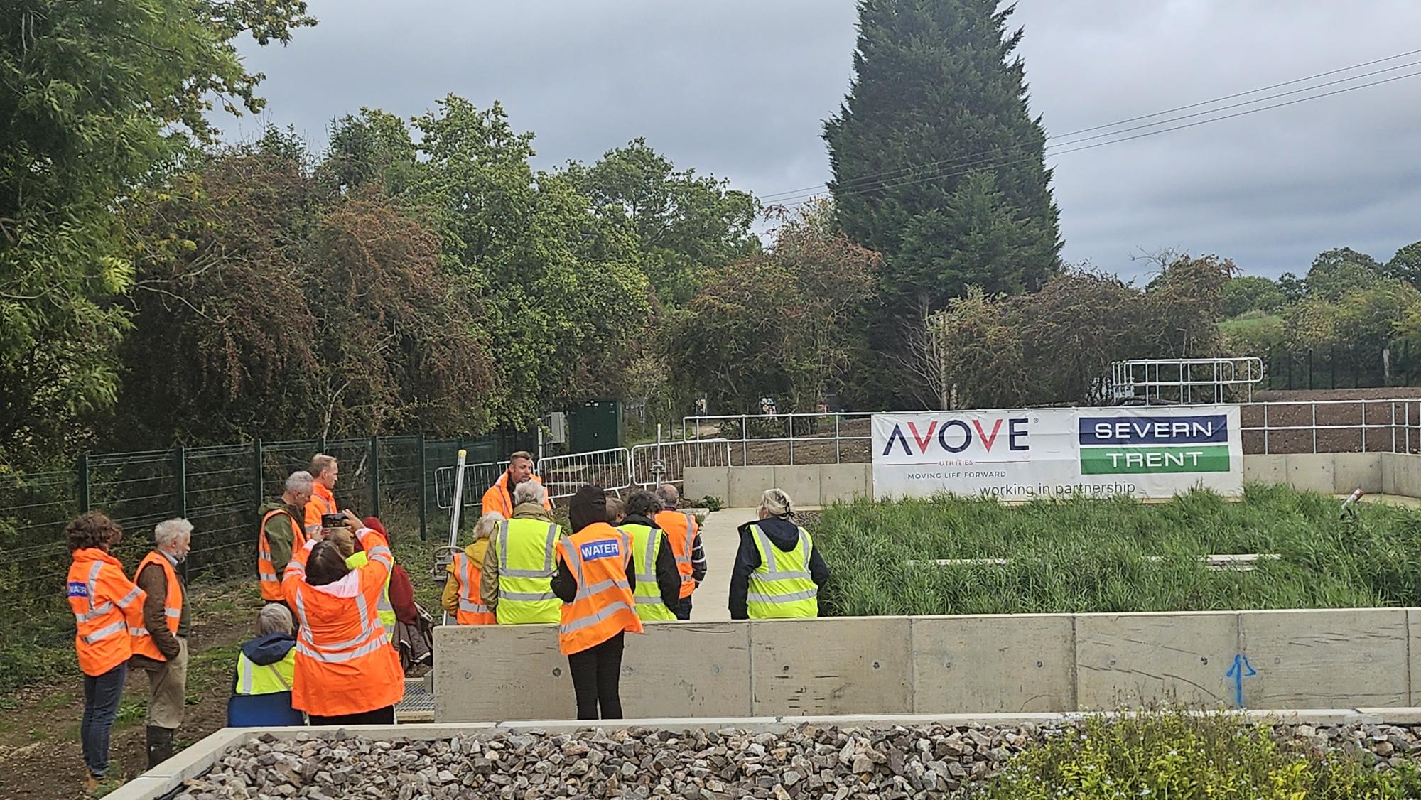 Avove and Severn Trent mark project completion by hosting site visit ...