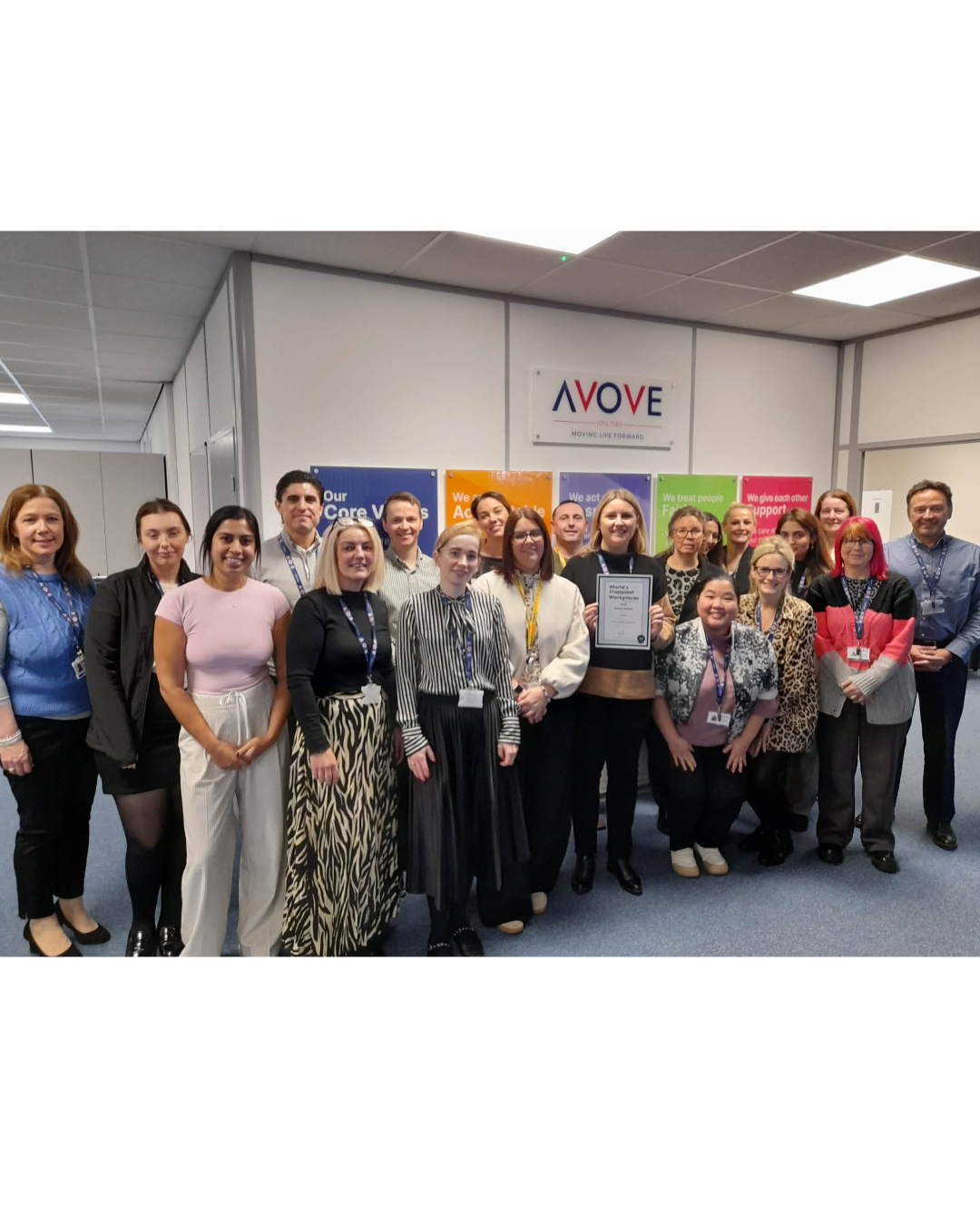 Avove Recognised as a World's Happiest Workplace in Annual Awards - Avove